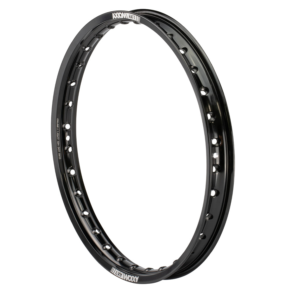 Axiom AX7 Black 17-1.40-32h - Front Rim | Axiom Moto-X