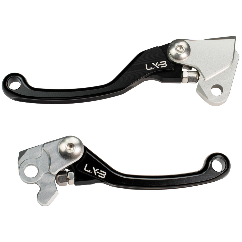 Axiom Black Yamaha WR 250-450F 16-23 Flex Lever Set | Axiom Moto-X
