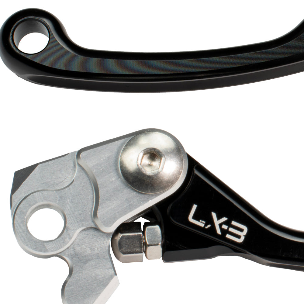 Axiom Black Yamaha WR 250-450F 16-23 Flex Lever Set | Axiom Moto-X