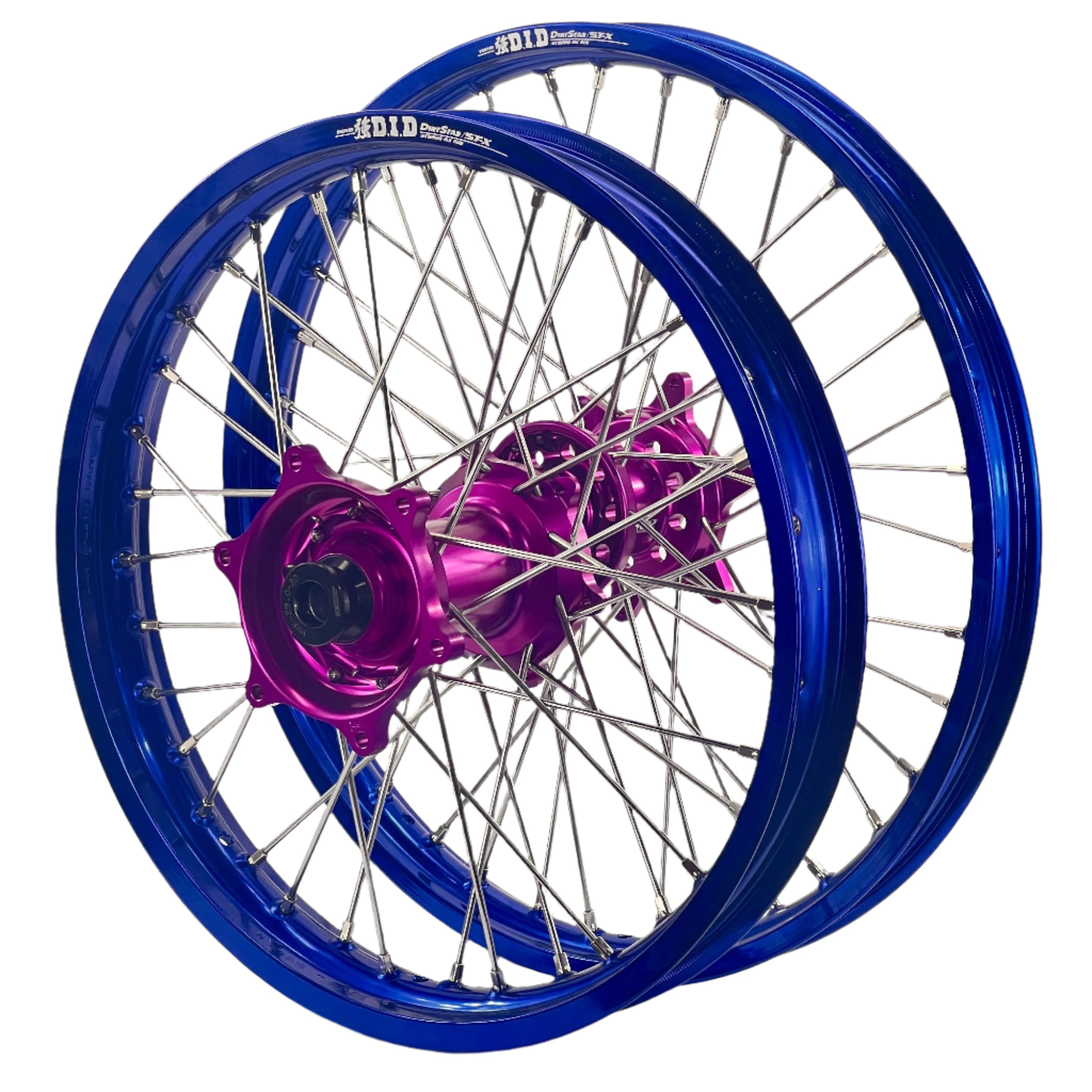 Envy/DID 21/18x2.15 Yamaha YZ125-250 2008-25 / YZ250-450F 07-08 Blue/P ...