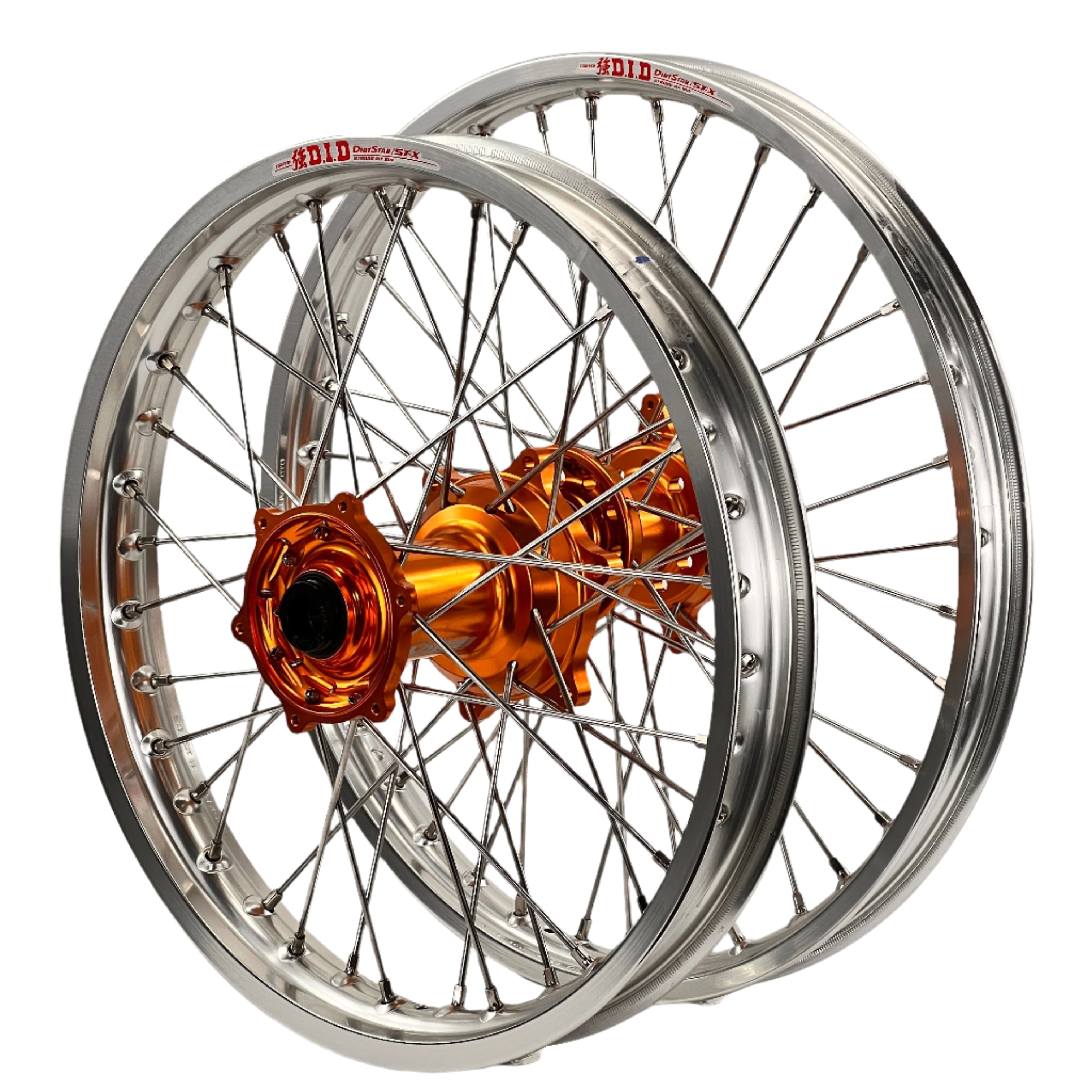 Envy/DID 21/18x2.15 KTM EXC-EXCF 16-23 / Husqvarna TE-FE 16-23 Silver ...