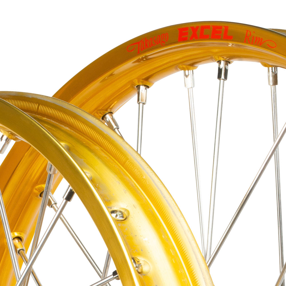 Envy/Excel 21/18 Sherco SE/SEF 250-500 2005-2024 Gold/Gold Wheel Set ...
