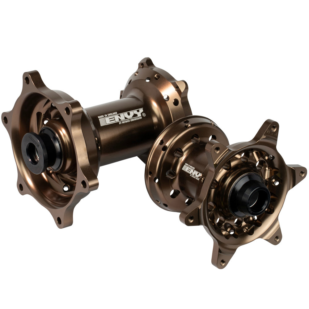 ENVY/DID 21/18 Beta RR 125-530 2013-24 Black Rim / Mag Hub Black Spoke ...
